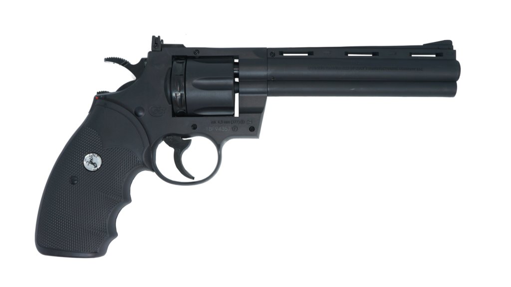 Vzduchový revolver Colt Python 6″ čierny DIABOLO/BB | Armysoft.sk